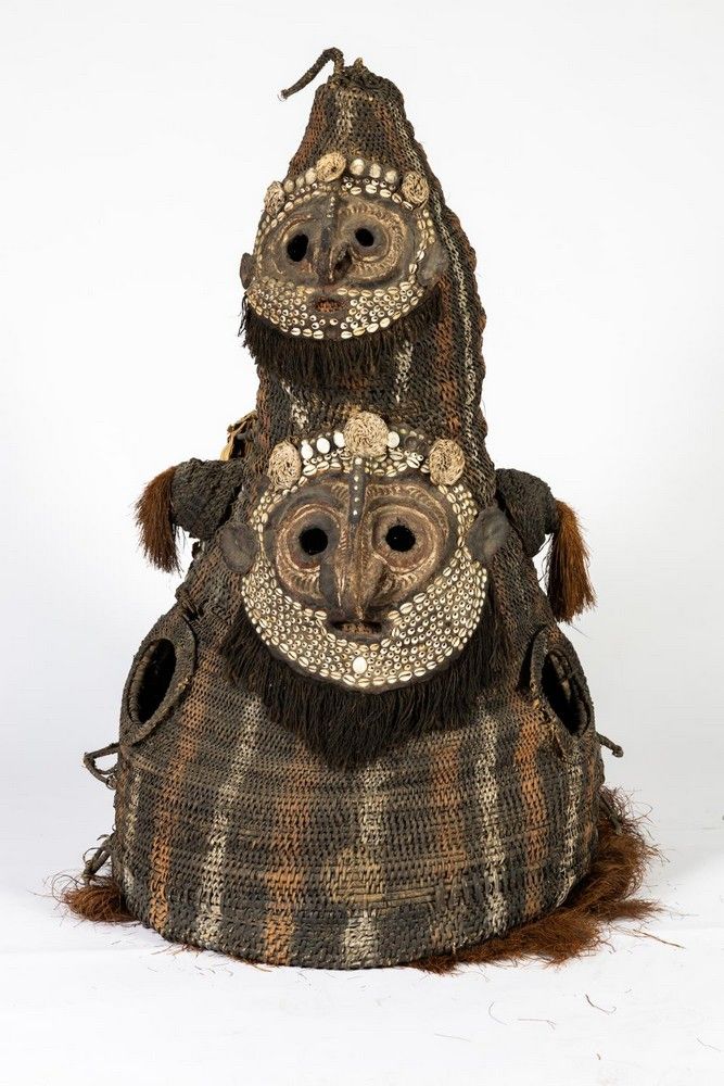 Mindimbit Village Dance Costume, Middle Sepik, Papua New Guinea, 1960 ...