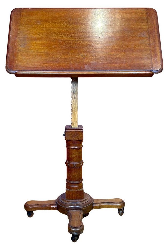 19th Century Mahogany Adjustable Reading Stand by Carters London ...