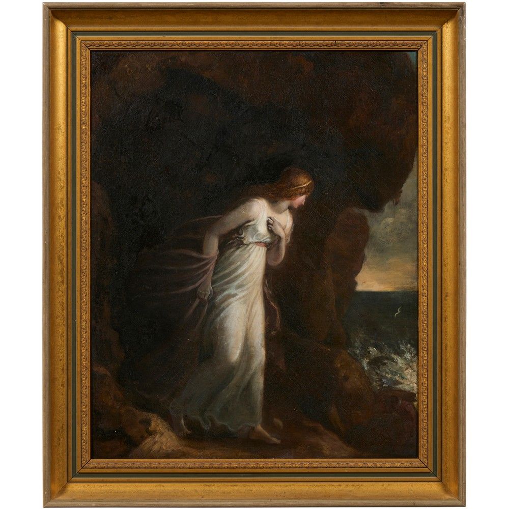 Miranda Watching Ferdinand Gather Logs in The Tempest - Oil Paintings ...