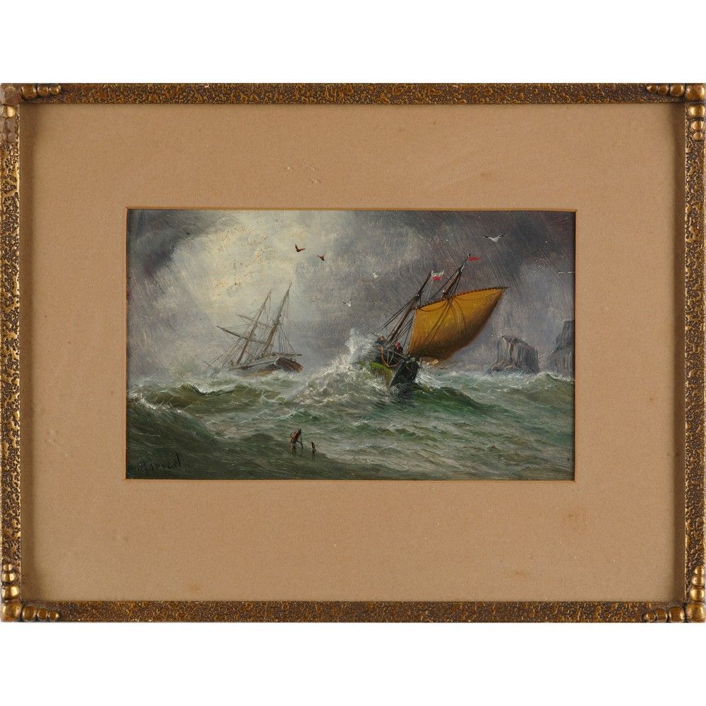 Vessels Battling Waves: Haughton Forrest - Oil Paintings and Acrylics - Art