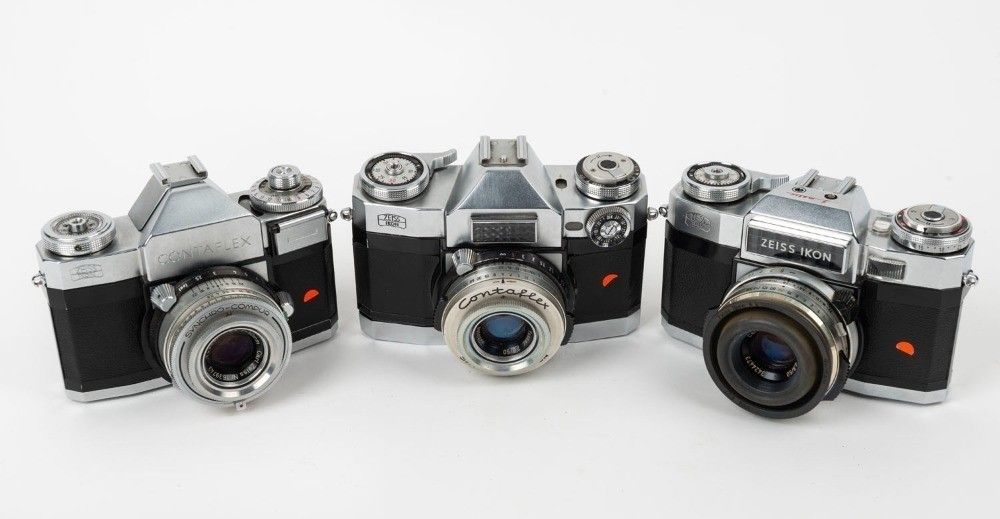 Zeiss Ikon SLR Cameras Collection with Synchro-Compur Shutters ...