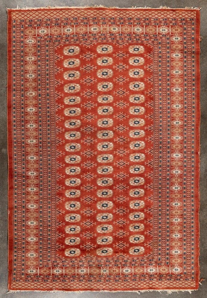 Tekke Turkoman Design Rug from Central Asia, 20th Century - Rugs ...
