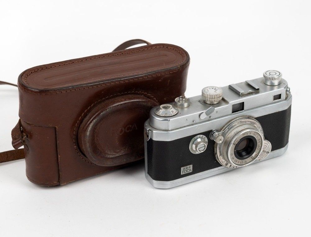 Foca PF3 Rangefinder Camera with Oplar Lens and Case - Photography ...