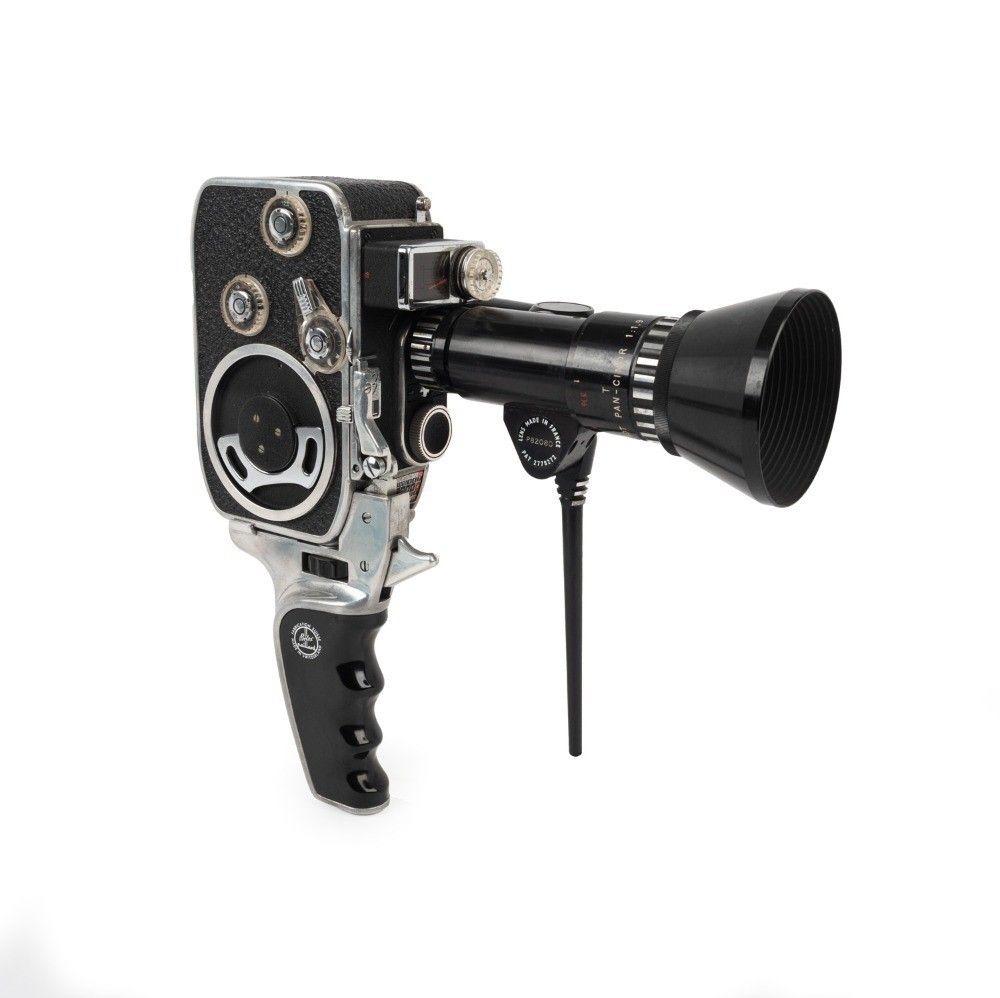 Bolex B8L Double-8 Movie Camera with Som Berthiot Lens - Photography ...