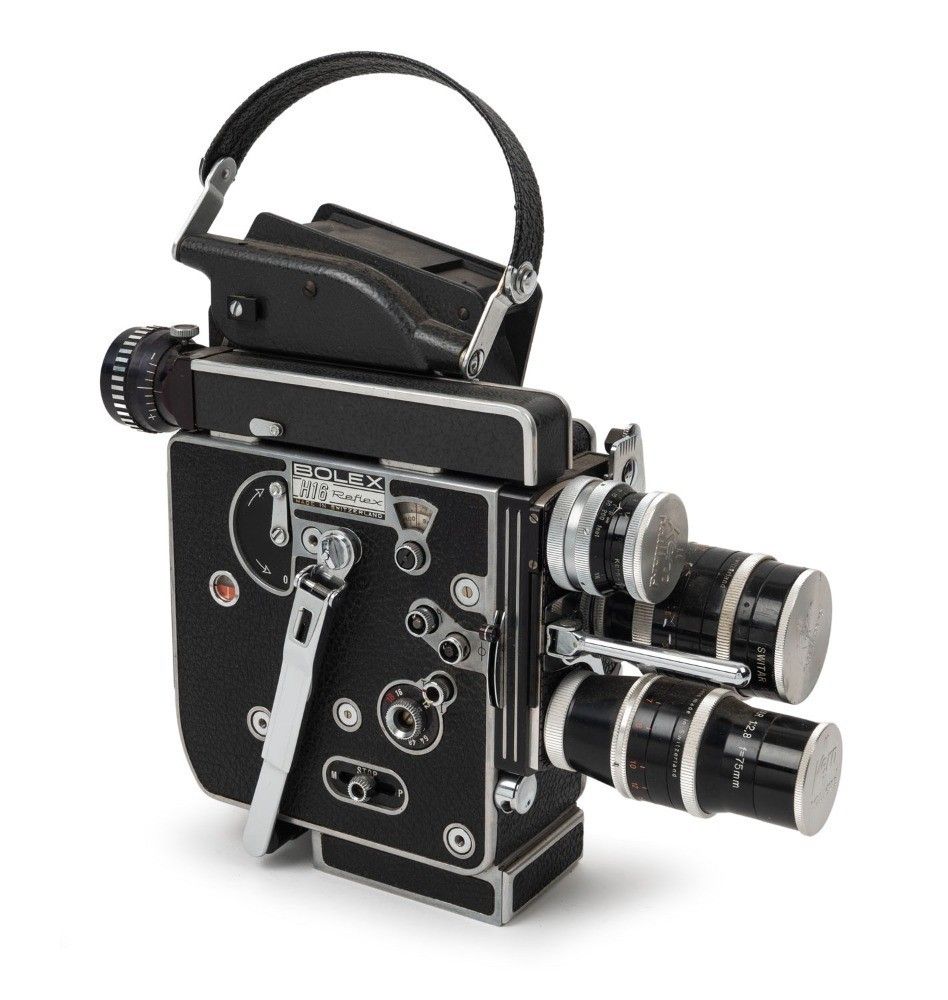 Bolex-Paillard H16 Rex-5 16mm Movie Camera with Switar Lenses ...