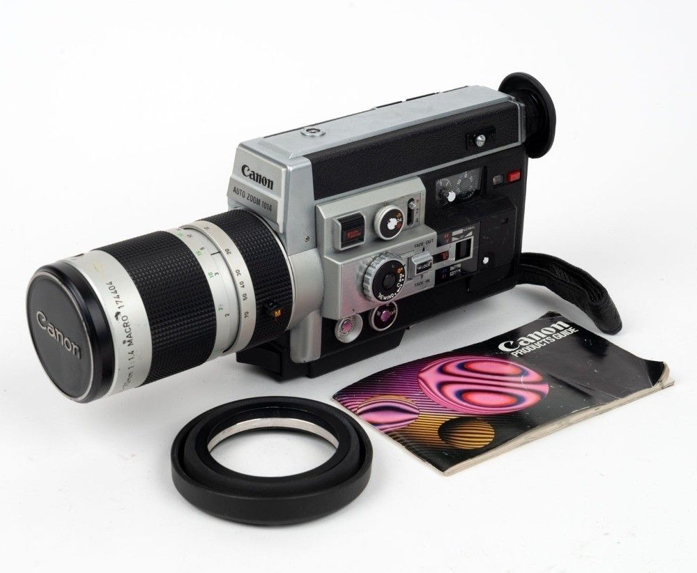 Canon Auto Zoom 1014 Super-8 Camera with Macro Lens - Photography ...
