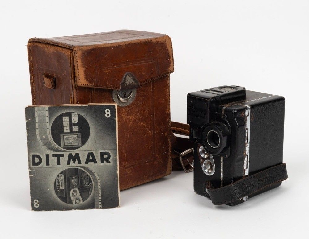 Ditmar Wien 2290 9.5mm Movie Camera with Berthiot Lens - Photography ...