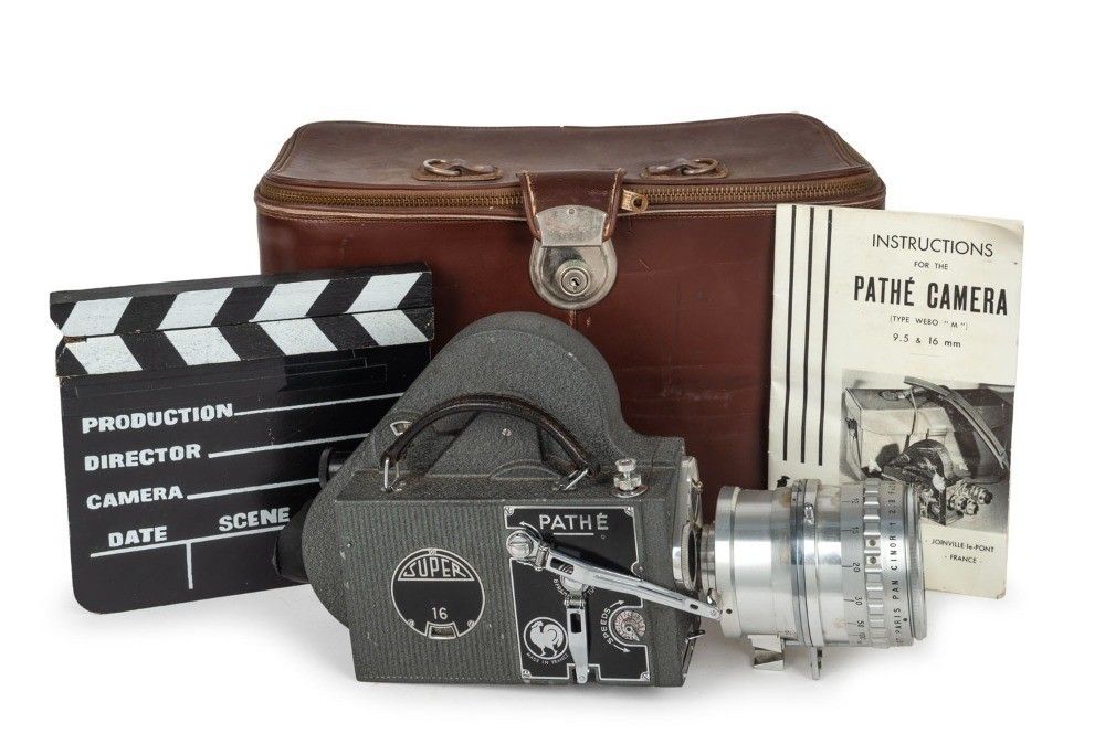 1950s Pathe Super 16 Camera Set with Som Berthiot Lens - Photography ...