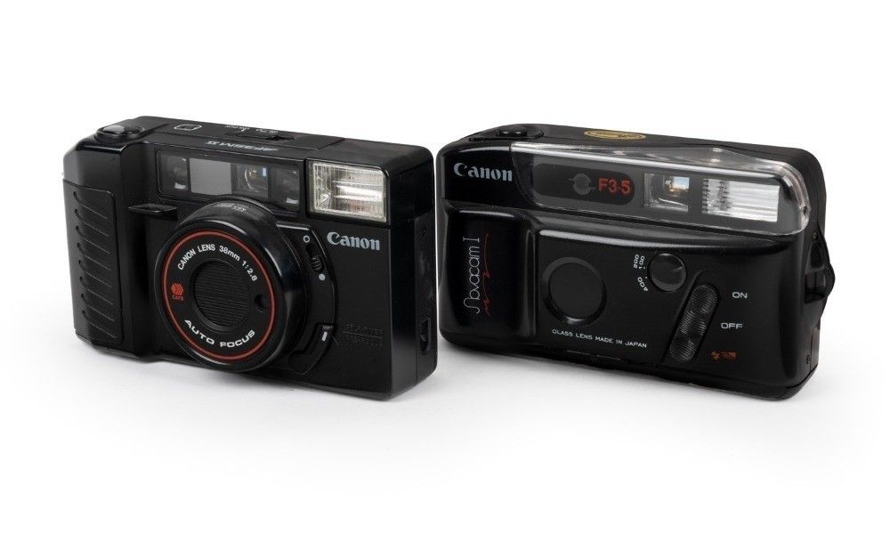 1980s Canon Point-and-Shoot Cameras: AF35M II and Novacam I ...