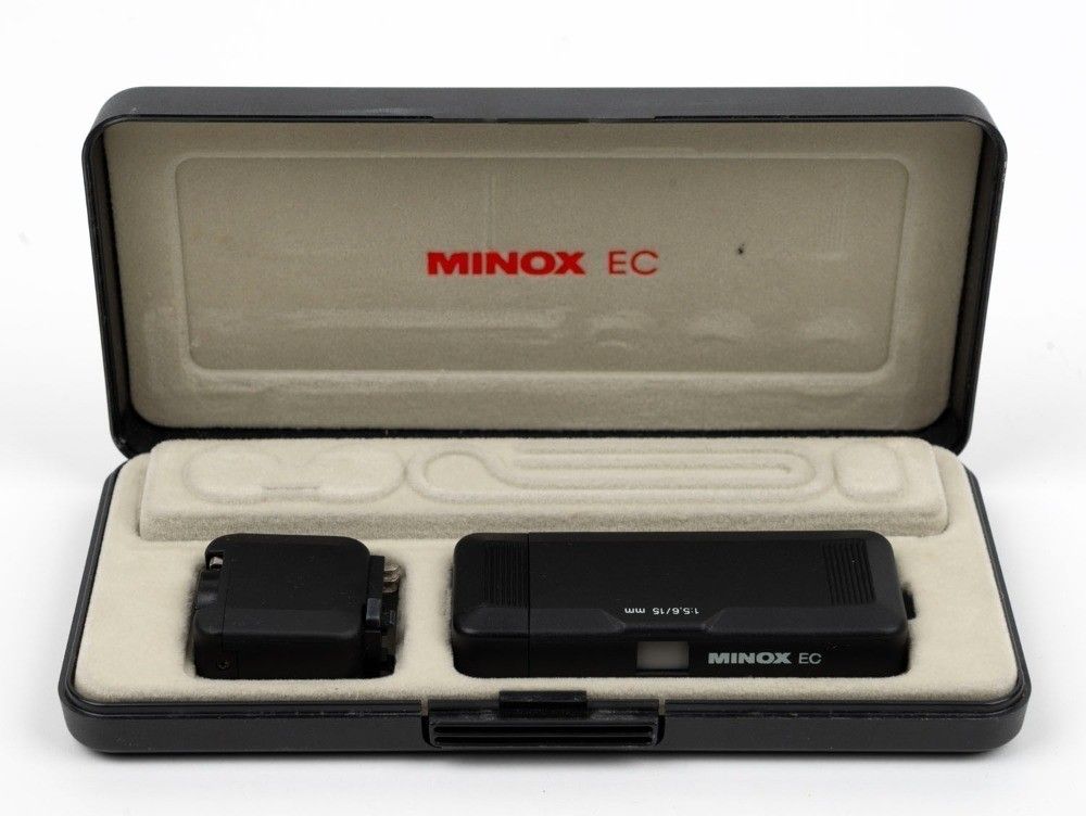 Minox Ec Subminiature Camera Set with Flash Cube and Case - Photography ...