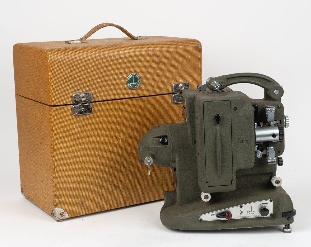 Bolex-Paillard M8 8mm Movie Projector with Matching Case - Photography ...