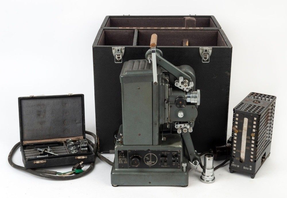 Bolex-Paillard G3 Projector Set with Accessories, 1950s Vintage Case ...