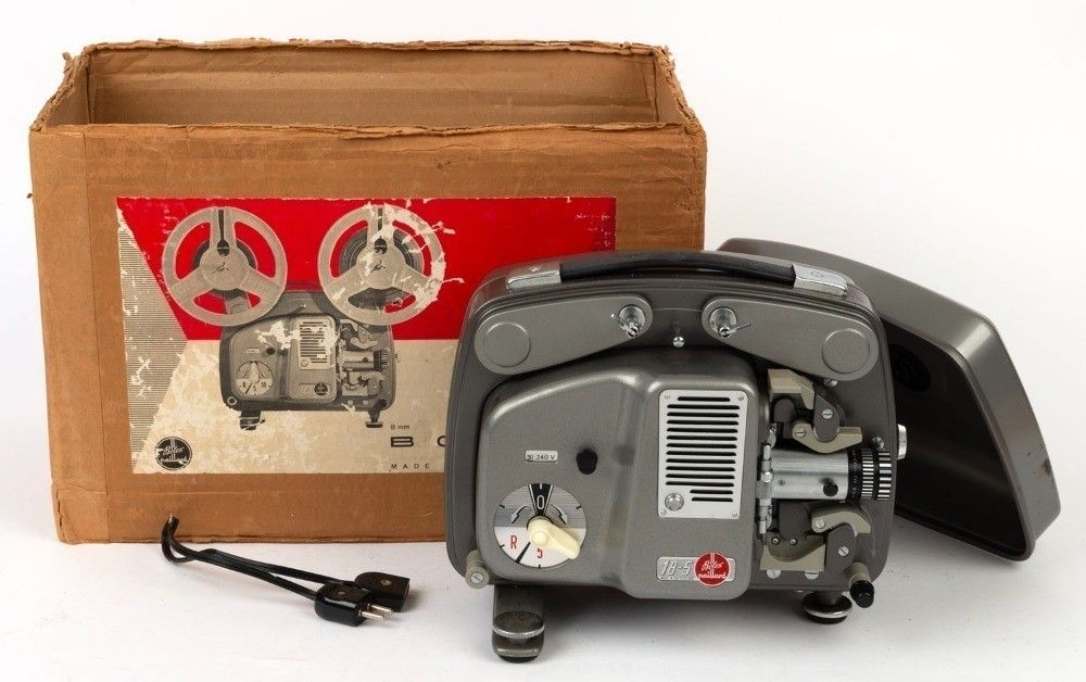 Bolex-Paillard 8mm Projector c. 1960s in Maker's Box - Photography ...