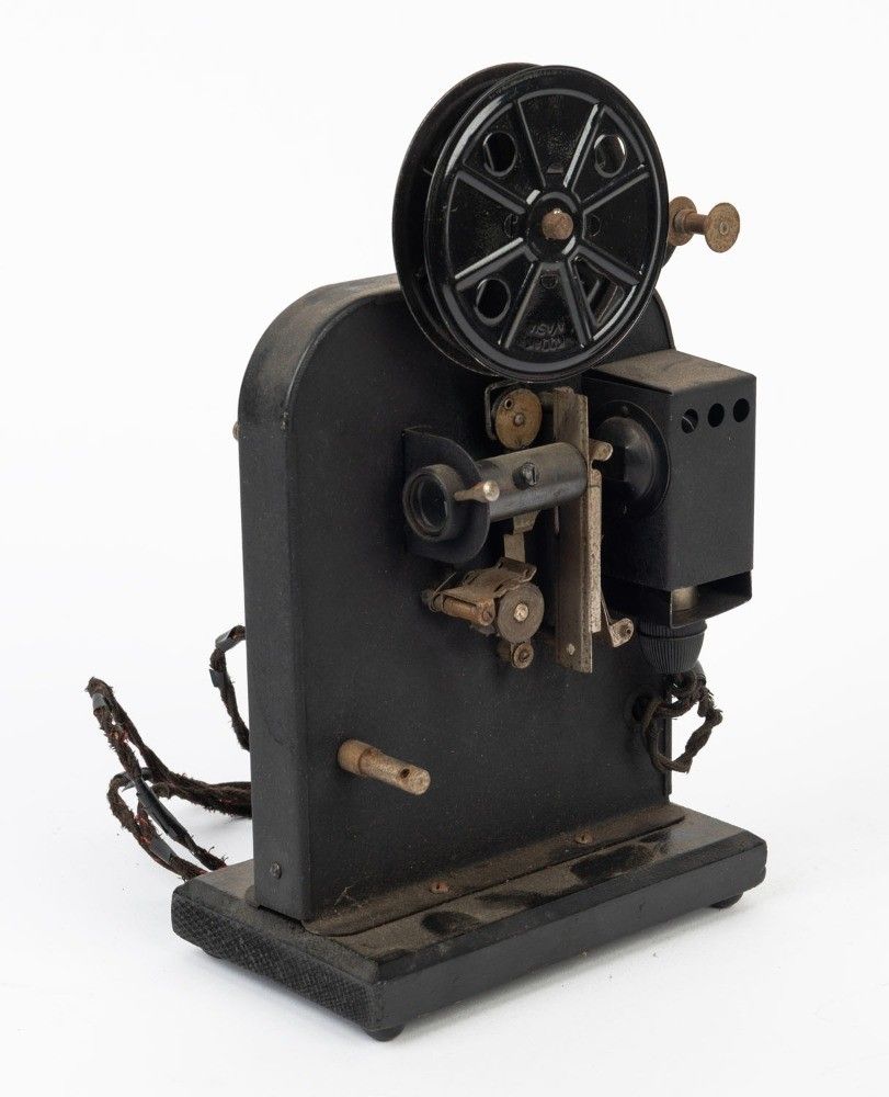 Vintage Hand-Cranked Movie Projector from 1930s by Filmagraph Corp ...