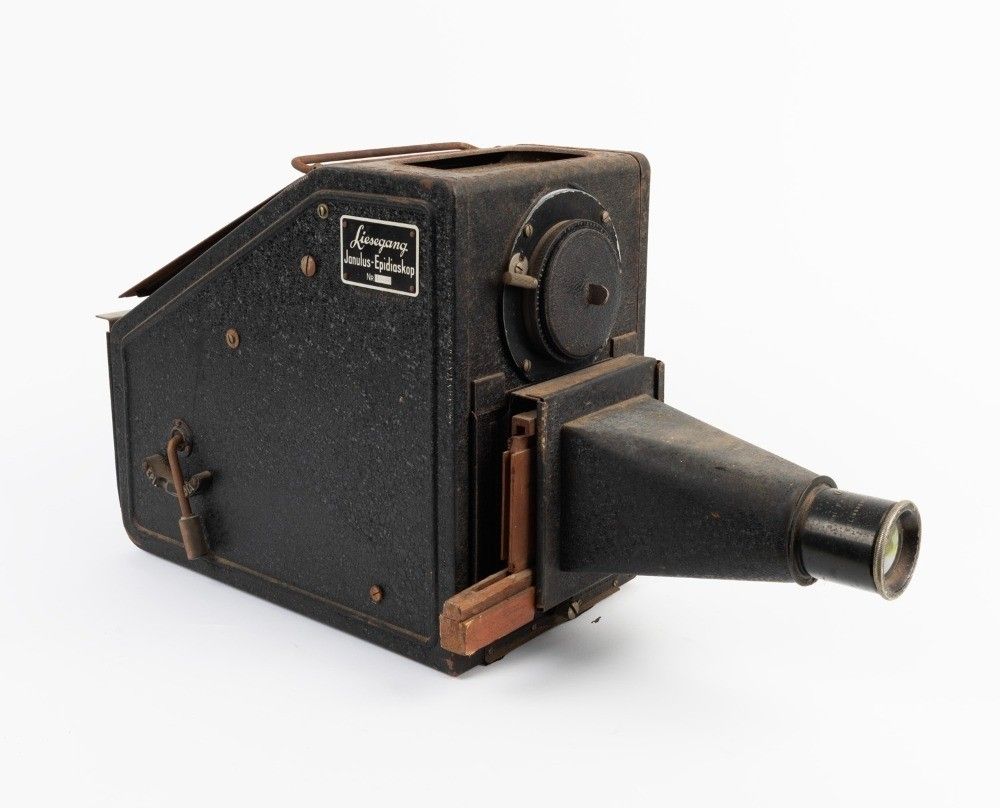 1910s Liesegang Janulus-Epidiaskop Cast-Iron Epidiascope Projector With ...