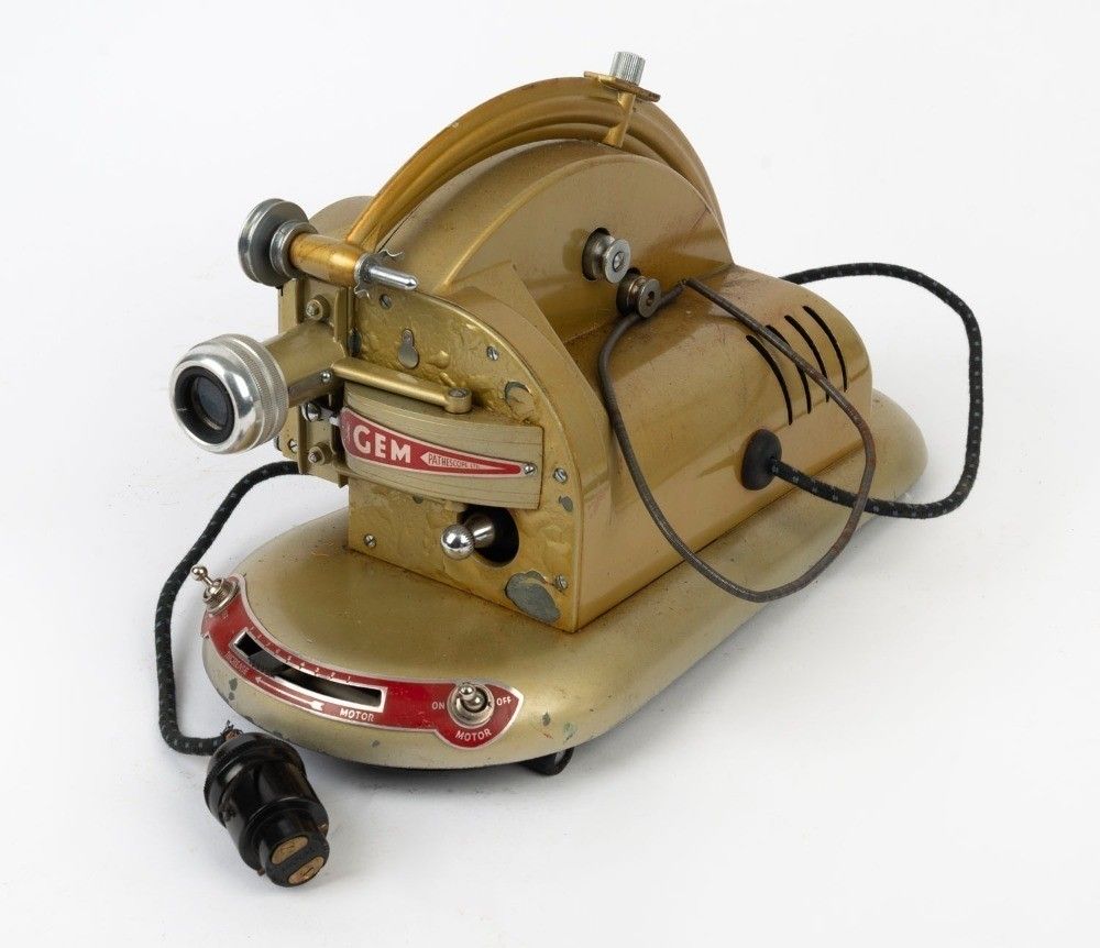 Vintage Pathe Pathescope Gem 9.5mm Projector in Gold Colorway ...