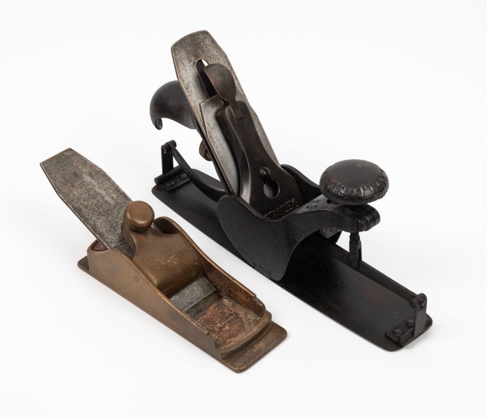 Stanley No. 113 Compass Plane and G.J. McEACHERN Brass Plane - Tools ...