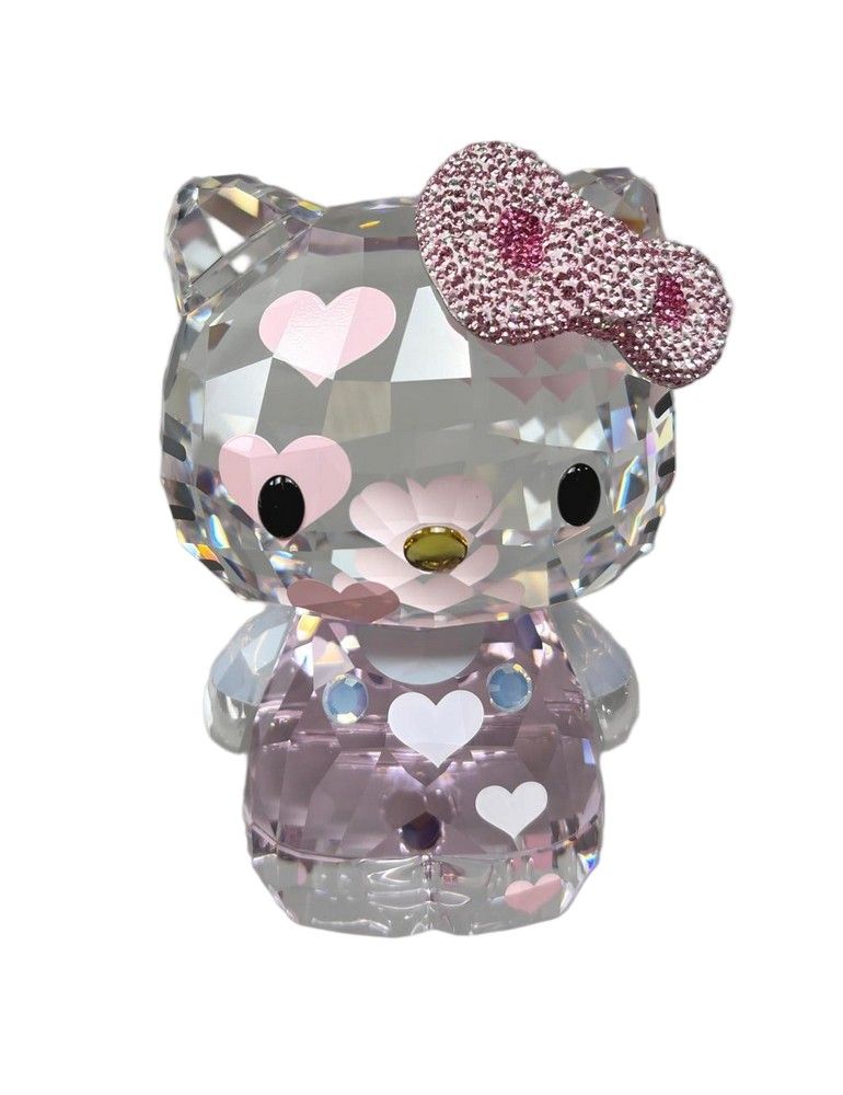 Limited Edition 2012 Swarovski Crystal Hello Kitty Hearts with Box ...