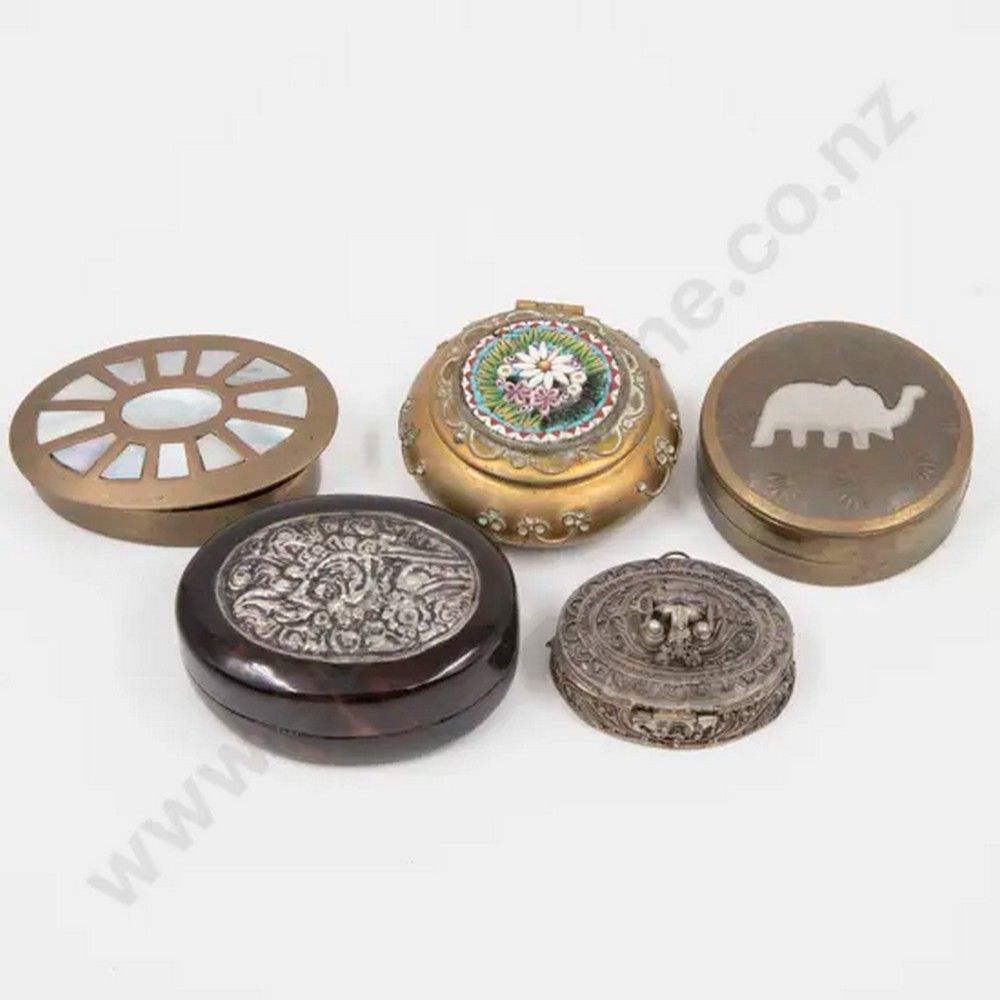 Eclectic Trinket Box Collection: A Mix of Unique Treasures - Boxes ...