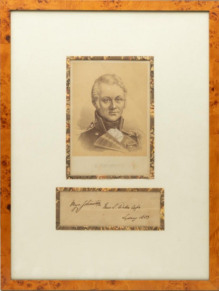 Autographed Major George Johnston Picture from Josef Lebovic Gallery ...