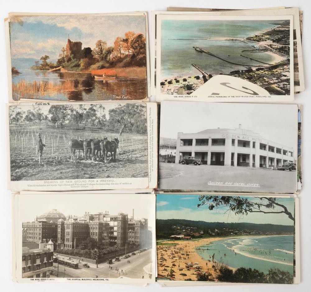 Victoria Postcards: Suburban, Regional and Rural Views - Photographs ...