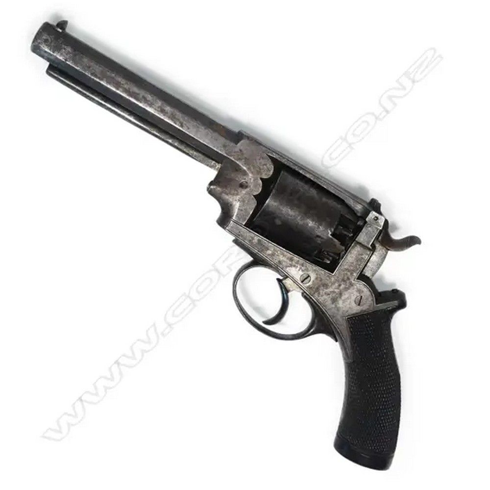 19th Century Deane-Harding Percussion Revolver, Collectible Land Wars ...