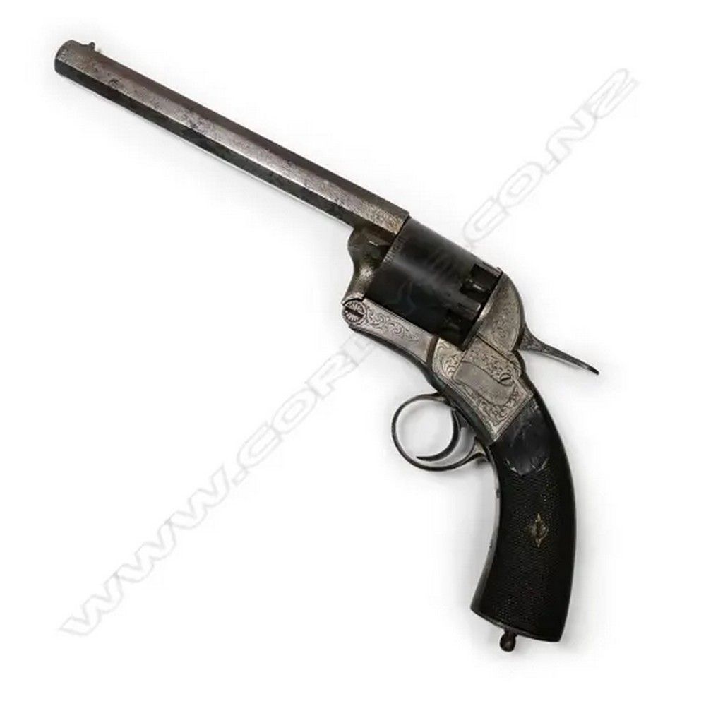 Webley 1853 Long Spur Revolver with Bentley and Playfair - Firearms ...