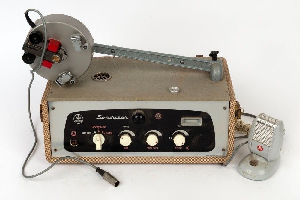 Bolex-Paillard Sonorizer: 1960s Film Sound System with Microphone - Hi ...