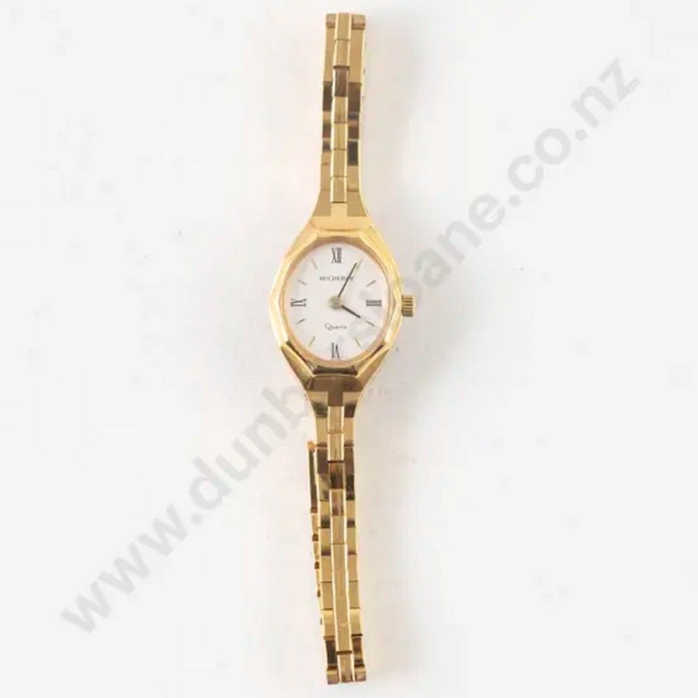 Bucherer Ladies Gold Plated Quartz Wrist Watch - Watches - Wrist ...
