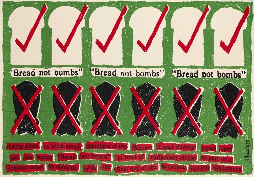 Bread Not Bombs - Prints - Posters - Art