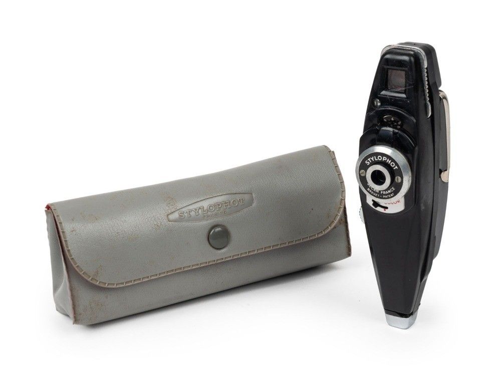 Secam Stylophot Subminiature Viewfinder Camera in Leatherette Case ...