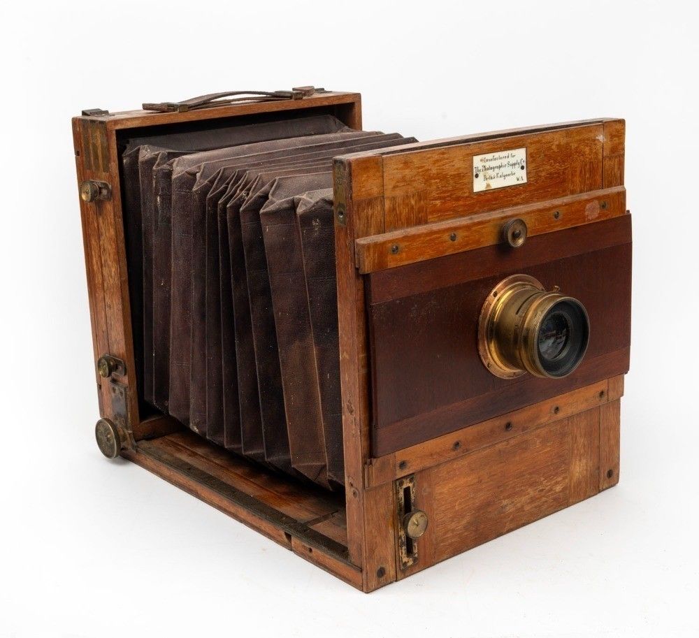Vintage Plate Tailboard Camera with Ross London Zeiss Lens ...