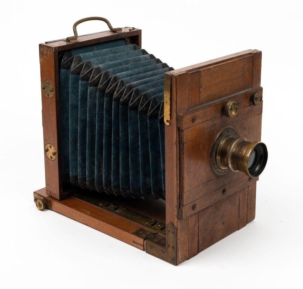 5x7 Plate Tailboard Camera with Universal Rapid Aplanat No. 2 Lens ...