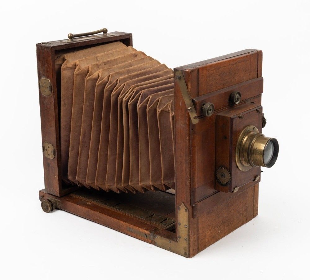 Vintage 5x7 Plate Camera with Thornton-Pickard Shutter and Lens ...