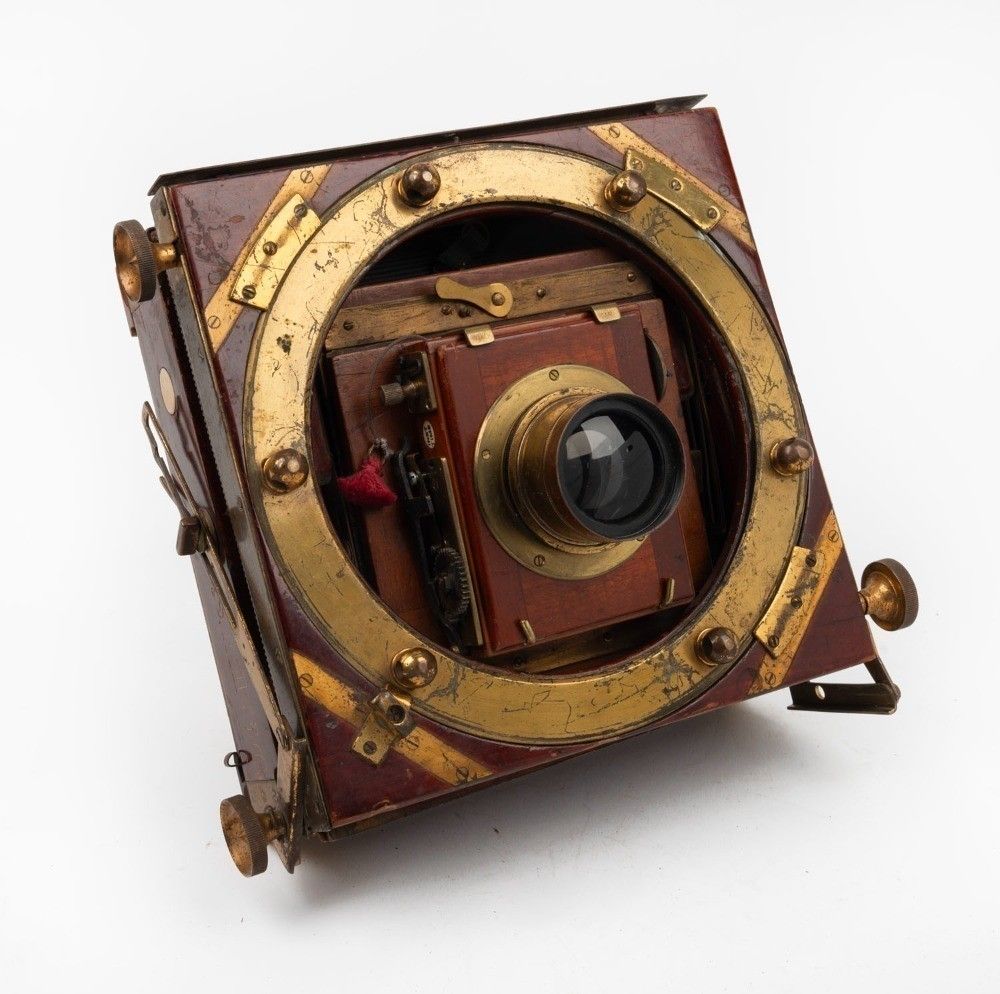 Vintage Field Camera with Aldis Lens and Roller-Blind Shutter ...