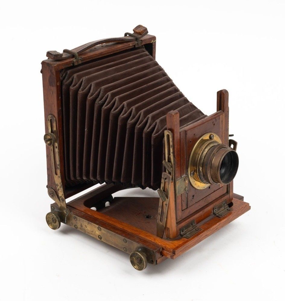 6x9 cm Plate Triple-Extension Field Camera with Multiple Aperture Lens ...
