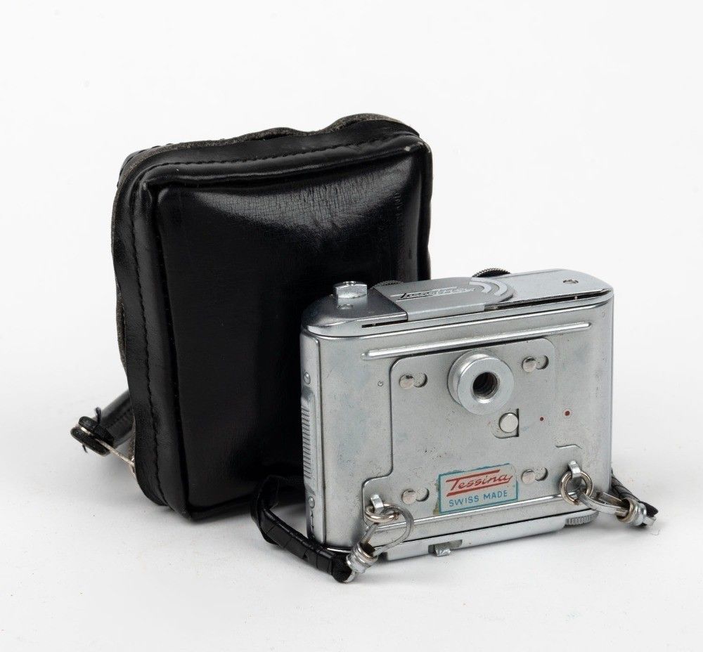 Tessina Automatic 35 Subminiature Camera with Tessinon Lens (1960s ...