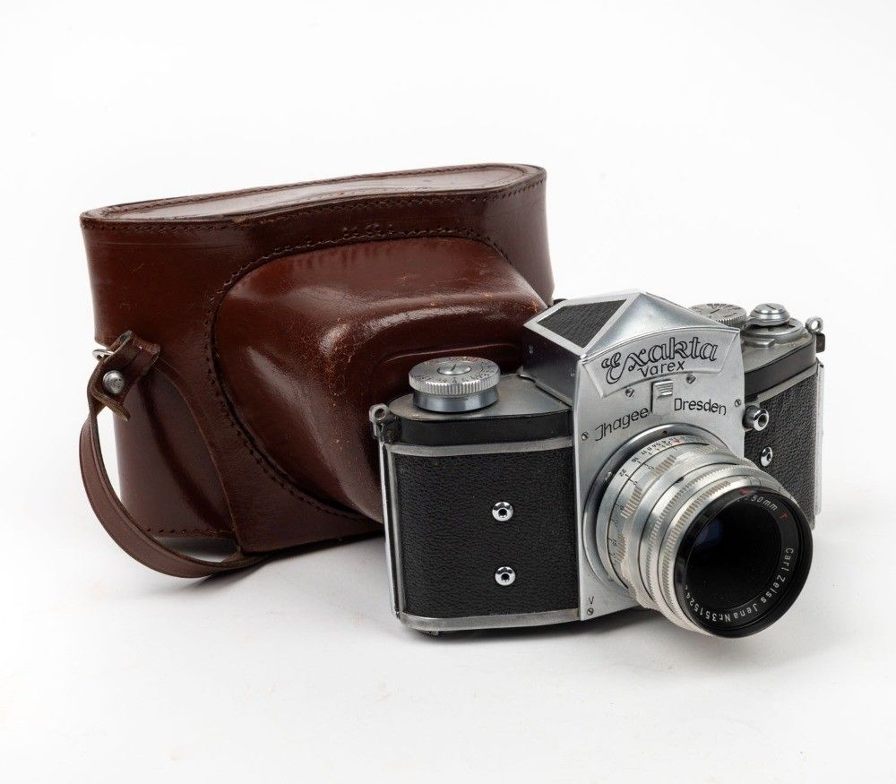 1950 Ihagee Exakta Varex SLR Camera with Tessar Lens - Photography ...