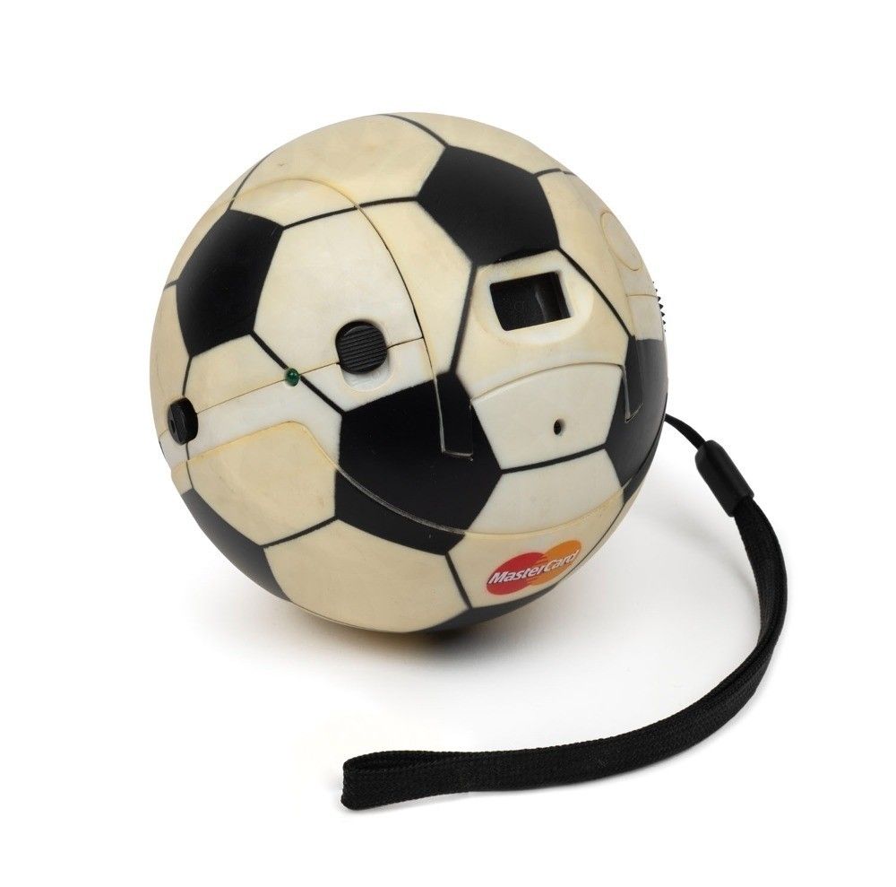 Soccerball-shaped Mastercard Camera: Limited Edition Promotional ...