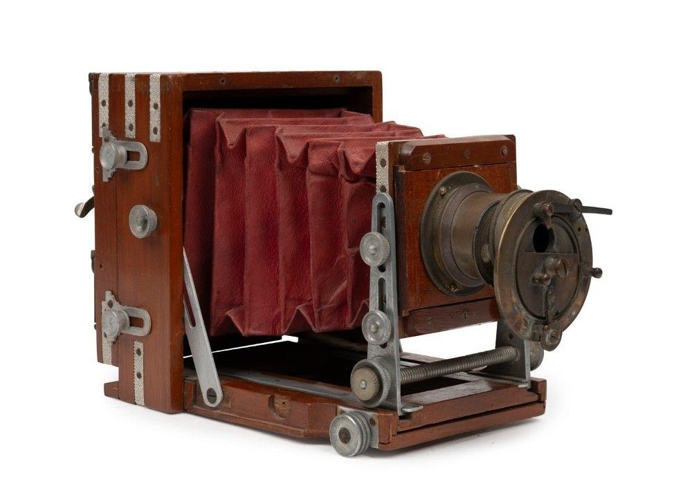 1886 Lancaster Instantograph Field Camera with Aluminium Fittings and ...