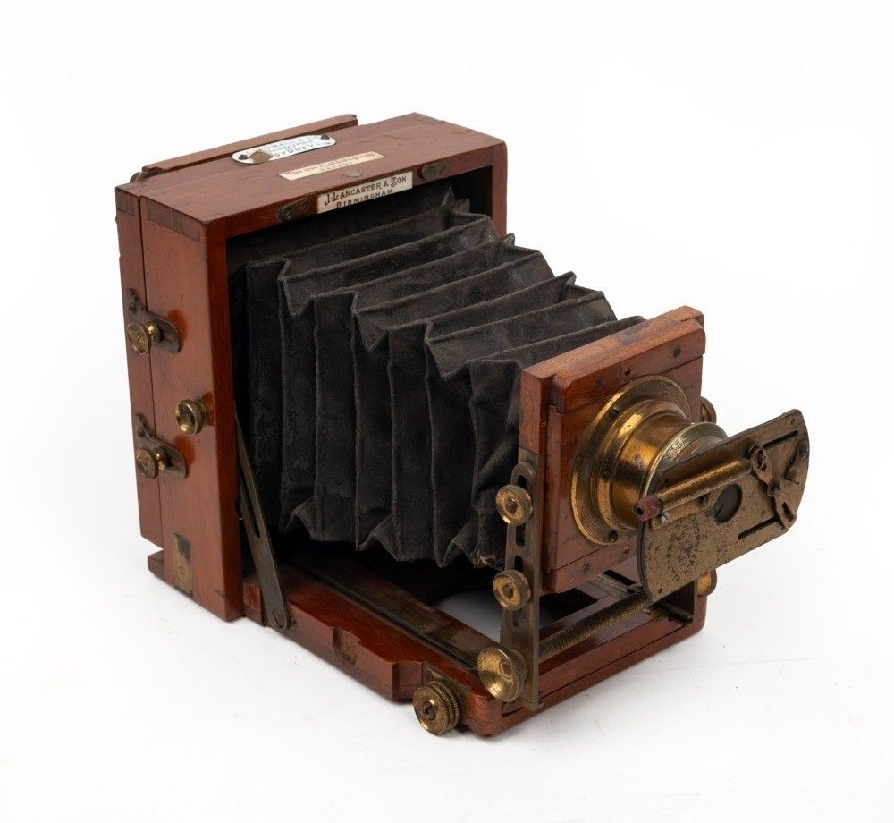 1892 Instantograph Field Camera with Lancaster Lens and Unique ...
