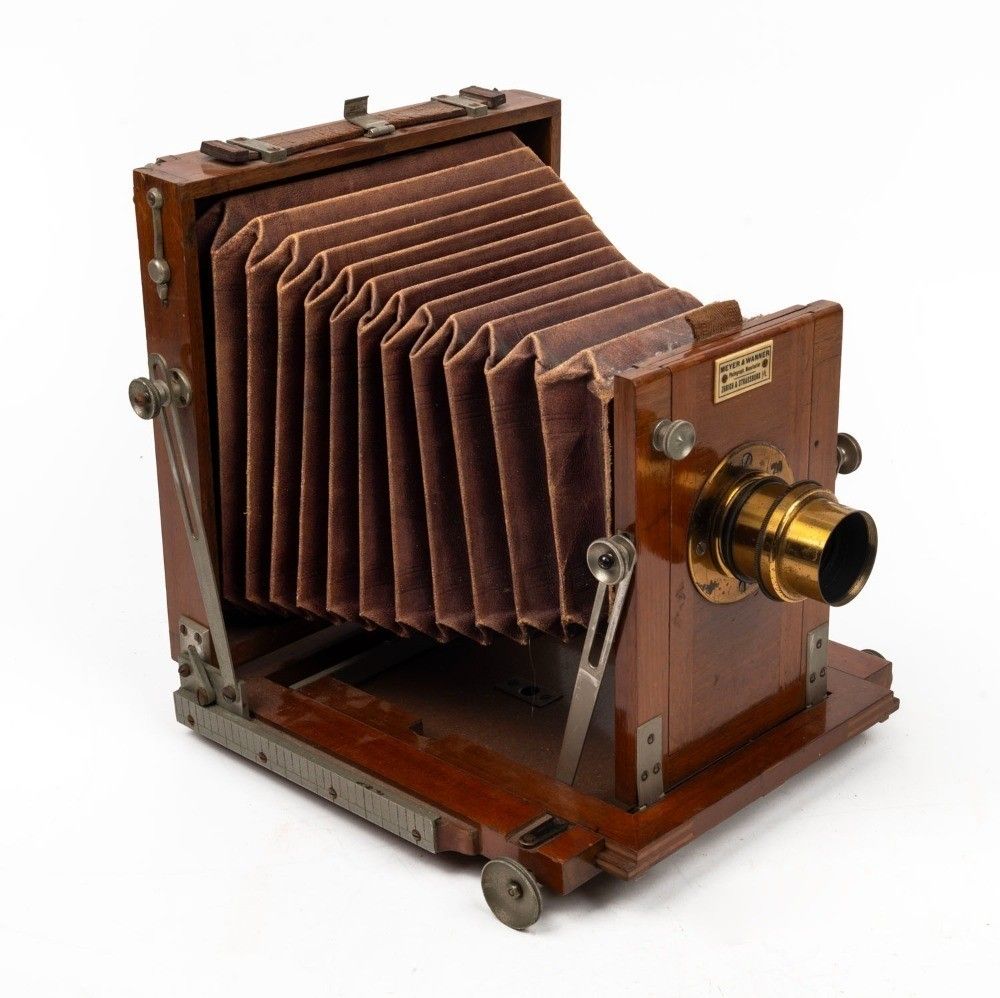 Meyer & Wanner 13x18 Field Camera with Beck Rectilinear Lens ...