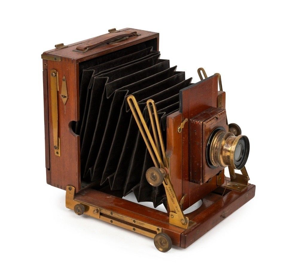 Sanderson Plate Field Camera with Beck Lens and Shutter, 1890s ...