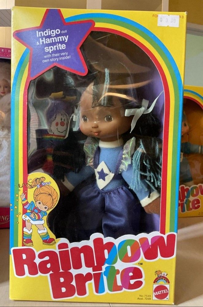 1984 Mattel Indigo Rainbow Brite Doll in Unopened Box - Zother Dolls and Puppets - Dolls ...