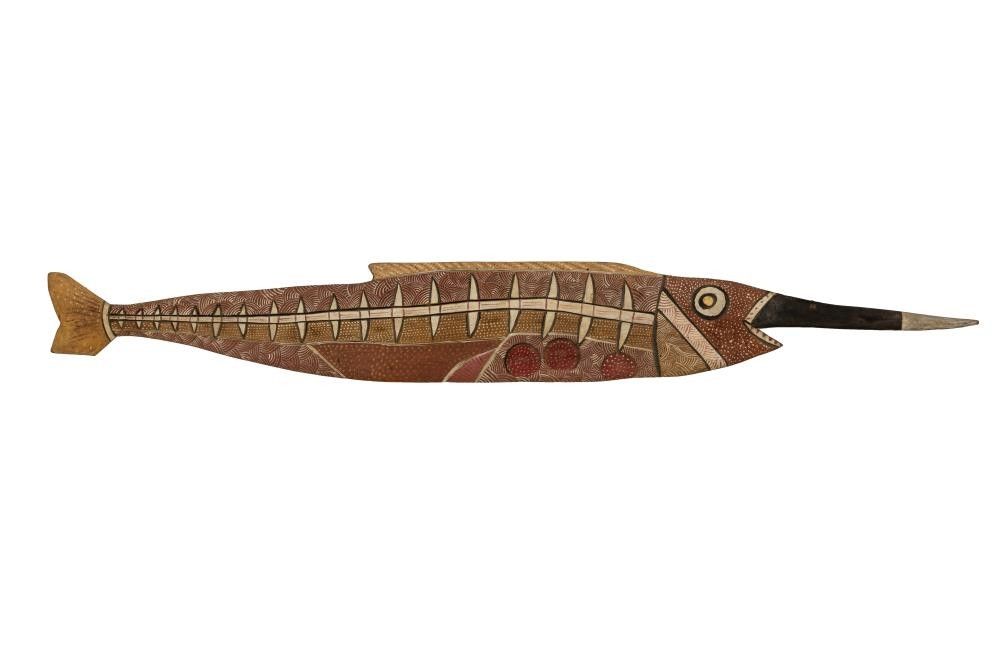 Northern Australian Carved Fish Collection, 1970s, Troedel Collection ...