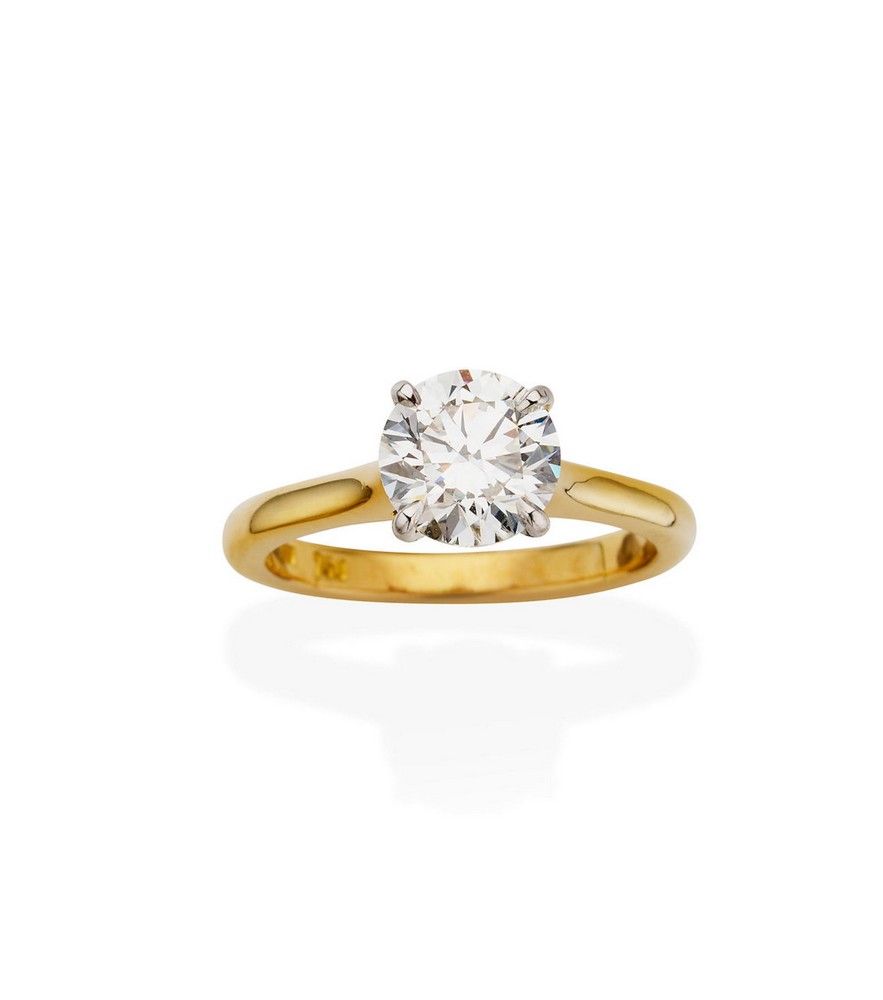 1. "1.53 ct Diamond Ring in 18ct Gold, GIA Certified" - Rings - Jewellery