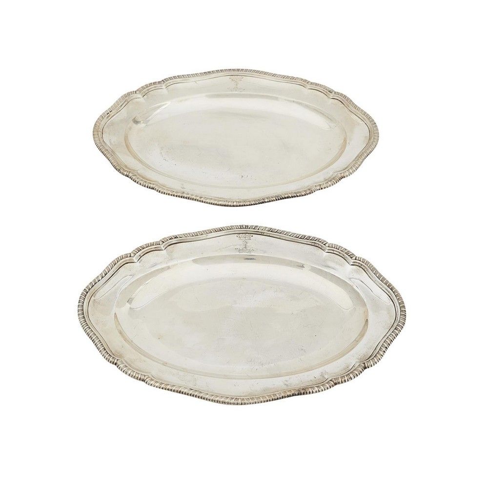 George II Silver Oval Serving Dishes by William Cripps 1755 - Bowls ...