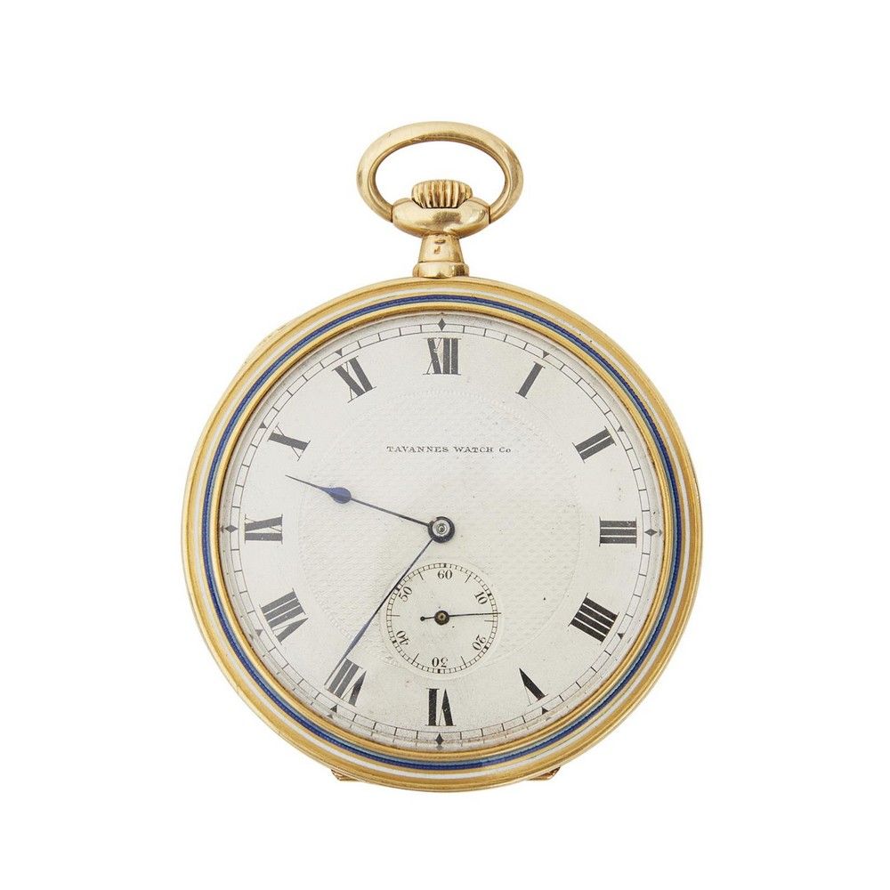 Tavannes Watch Co. 18ct Open Face Pocket Watch - Watches - Pocket & Fob ...