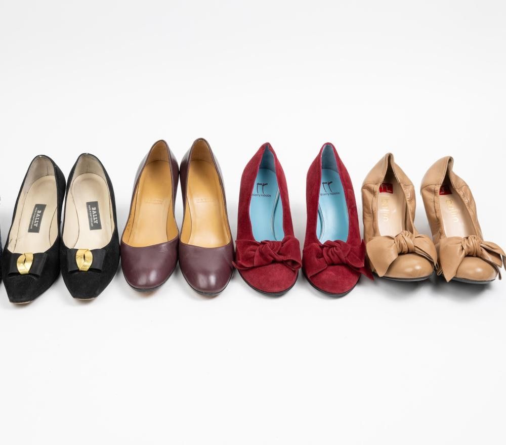 Vintage Designer Shoe Collection: Bally, Rabotin, Ballin, Conti, Size ...