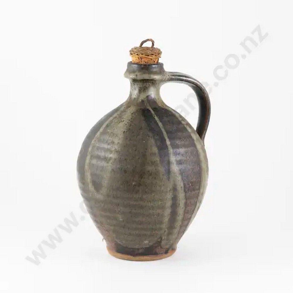 Mirek Smisek Stoppered Flagon with Original Cane Stopper, 31cm - New ...